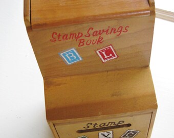 Unique saving stamps related items | Etsy