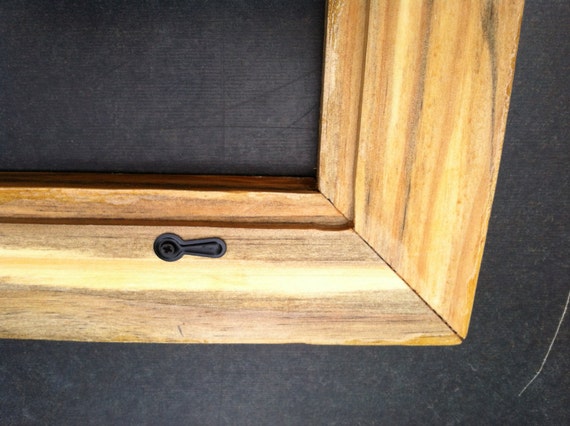 Natural Wood Floating Picture Frame Handmade for 8x10 picture