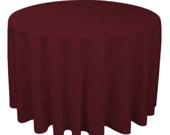 Burgundy tablecloth | Etsy
