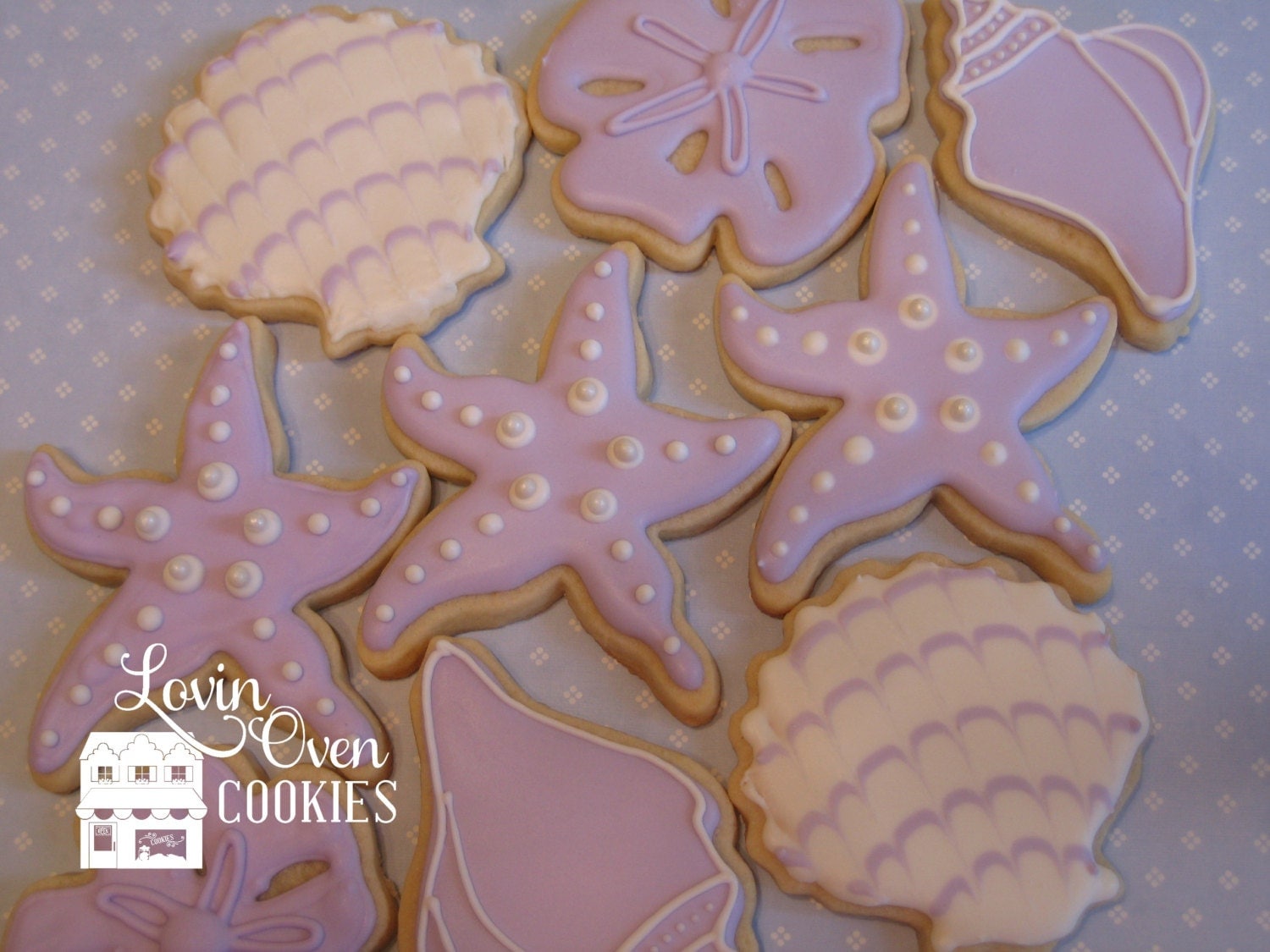 Starfish & Sea Shell Cookies 1 Dozen / by LovinOvenCookies