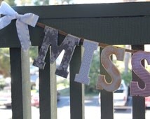 Popular items for miss to mrs sign on Etsy