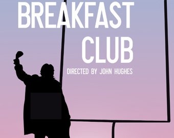 The BREAKFAST CLUB Poster Limited Edition Art Print