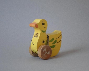Popular items for wooden duck toy on Etsy