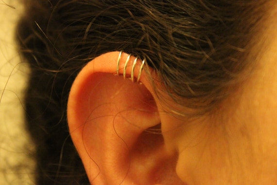 Items similar to Cute, Four Loop Ear Cuff on Etsy