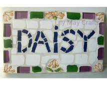Popular items for custom mosaic sign on Etsy