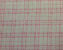 Popular items for pink plaid fabric on Etsy
