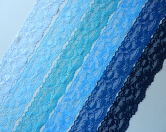 Lace, Stretch Lace, Color Laces, Blue Lace, royal blue, lace, navy blue ...