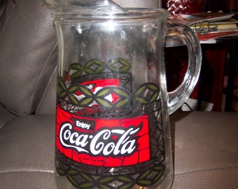 Coke pitcher | Etsy