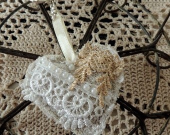 Lace keychain | Etsy