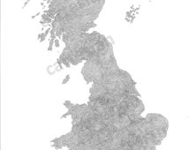 Popular items for contour map on Etsy