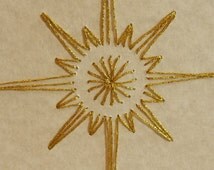 Popular items for christmas star card on Etsy