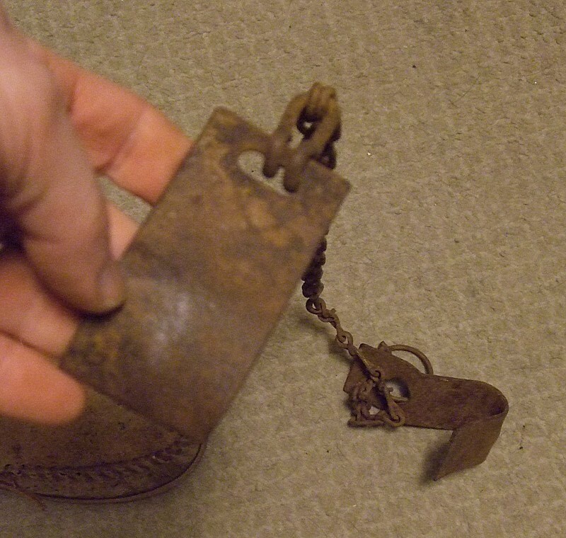 Old Dairy Milk Cow Hobbles Shackles Kickers Antique Farming