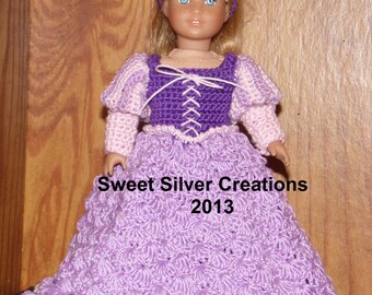 AG Mini crochet pattern Sleeping Beauty by SweetSilverCreations