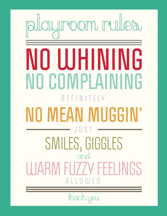Playroom Rules Sign playroom-rules-sign
