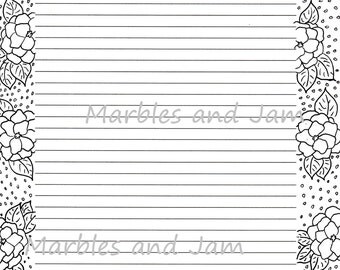 Flower border | Etsy