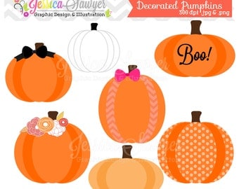 Popular items for pumpkin clipart on Etsy