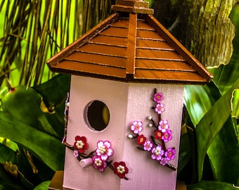 Pagoda birdhouse | Etsy