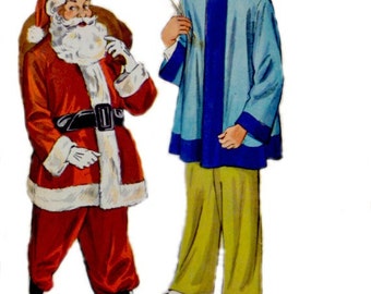 Santa suit pattern | Etsy