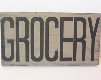 Popular items for grocery sign on Etsy