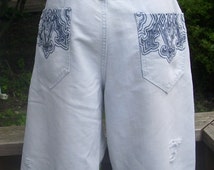 Popular items for grunge denim shorts on Etsy