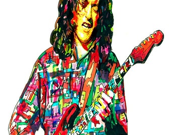 Rory gallagher art | Etsy