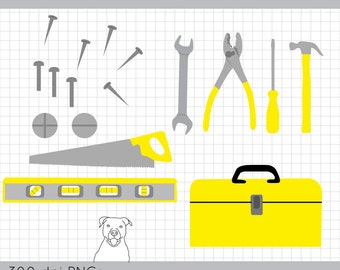 Popular items for tool clipart on Etsy