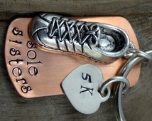 Unique running key chain related items | Etsy