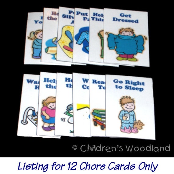CHORE CHART SET Additional Chores For 3 5 Year Olds chore-chart-set-additional-chores-for-3-5-year-olds