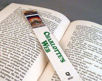 Charlotte's Web Recycled Bookmark