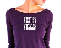 Popular items for binary code on Etsy