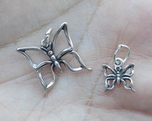 Popular items for tiny butterfly charm on Etsy