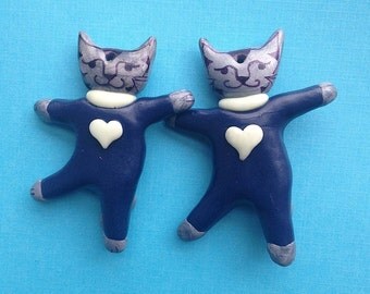 Cat Nativity Set