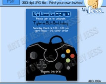 Unique game controller card related items | Etsy