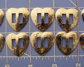 Slotted conchos | Etsy