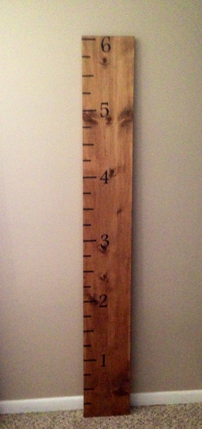 Vinyl Ruler Growth Chart Decal Vinyl Ruler Growth Chart Decal