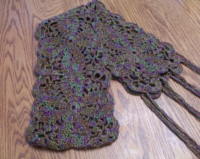 Metallic Scarf | Etsy