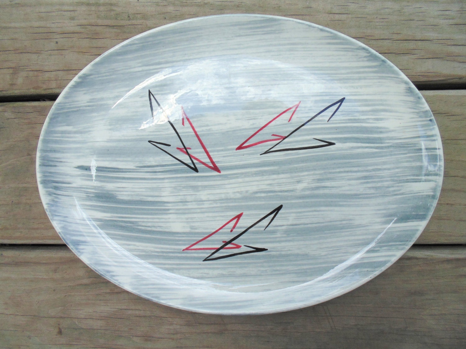 Atomic Mid Century STETSON PLATTER rare vintage 1955 – Haute Juice