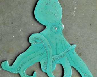 Popular items for octopus wall decor on Etsy