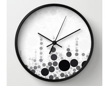 Popular items for abstract wall clock on Etsy