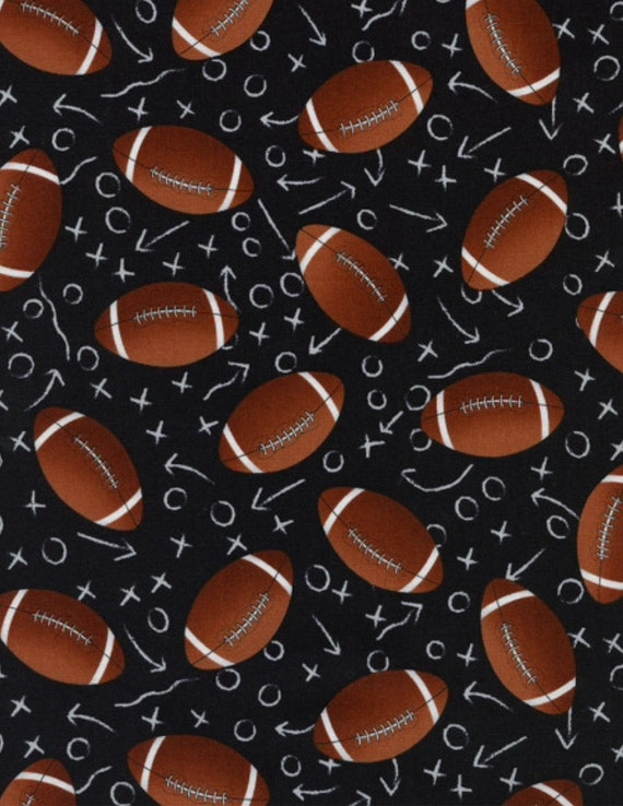 Football cotton fabric from Timeless Treasures fabric SPORT C