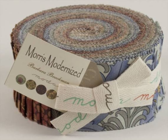 Morris Modernized Jelly Roll by Barbara Brackman by lavendarquilts Morris Modernized Jelly Roll by Barbara Brackman by lavendarquilts