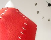 Items similar to Hanging felt lamp. Personal and unique design ...