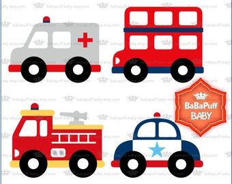 Ambulance clipart | Etsy