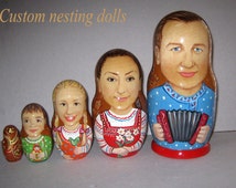 Popular items for custom nesting doll on Etsy