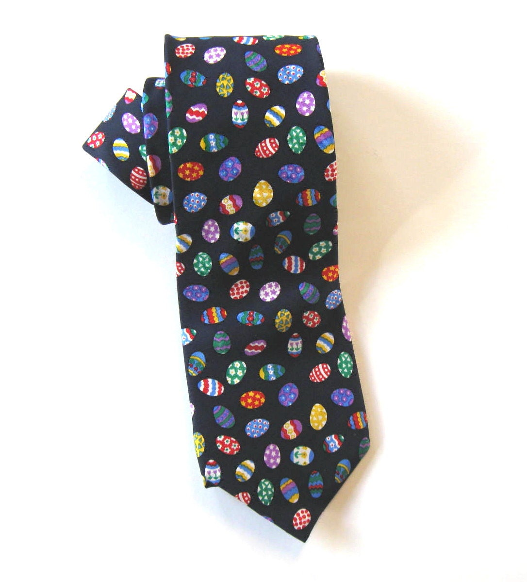 90’s Vintage Easter Egg Necktie, Alynn Neckwear, Men’s silk neck tie ...