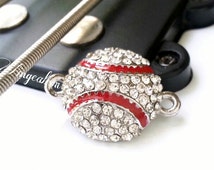 Popular items for baseball charms on Etsy