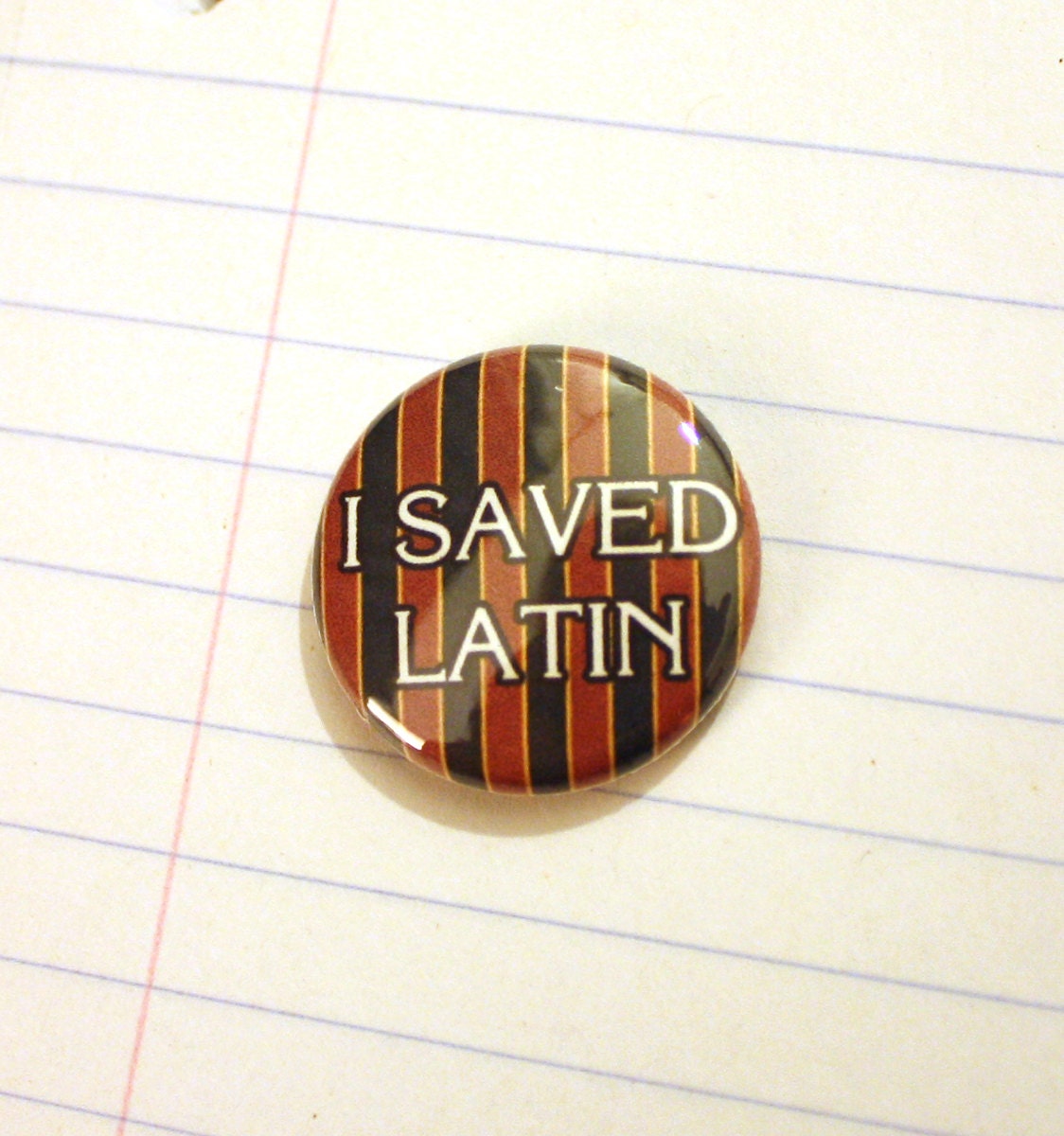 I Saved Latin Rushmore Wes Anderson 1″ Pinback Button Max Fischer Jason ...