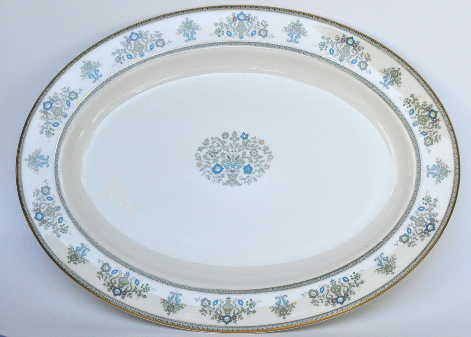 Minton Bone China Large Serving Platter Henley Pattern – Haute Juice