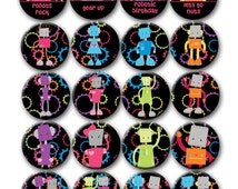 Popular items for robot button on Etsy
