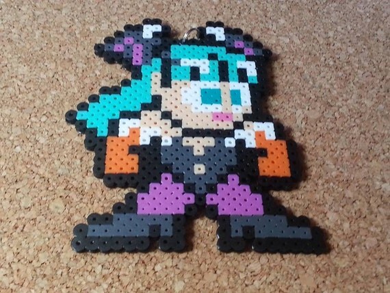 Morrigan Bead Sprite Marvel vs Capcom 3 by DCBPerlerSprites